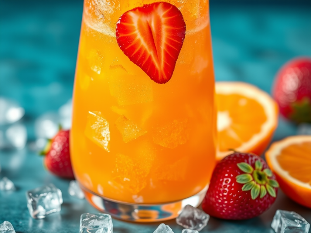 Orange Ice Mocktail – Lindie's Hidden Delight