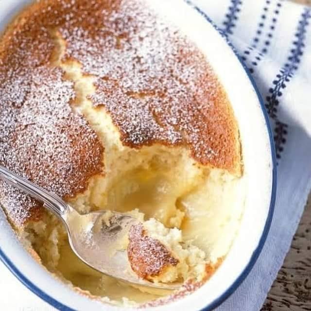 Baked Lemon Pudding – Lindie's Hidden Delight